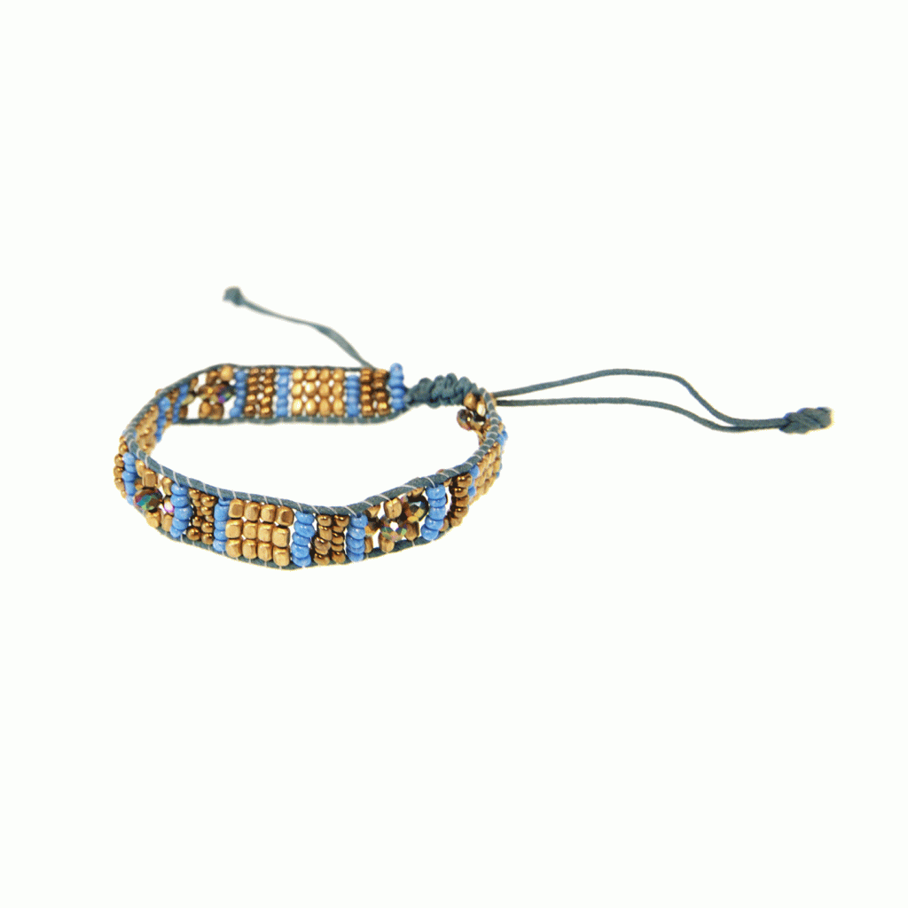 Denim Adjustable Bracelet | Joy Susan