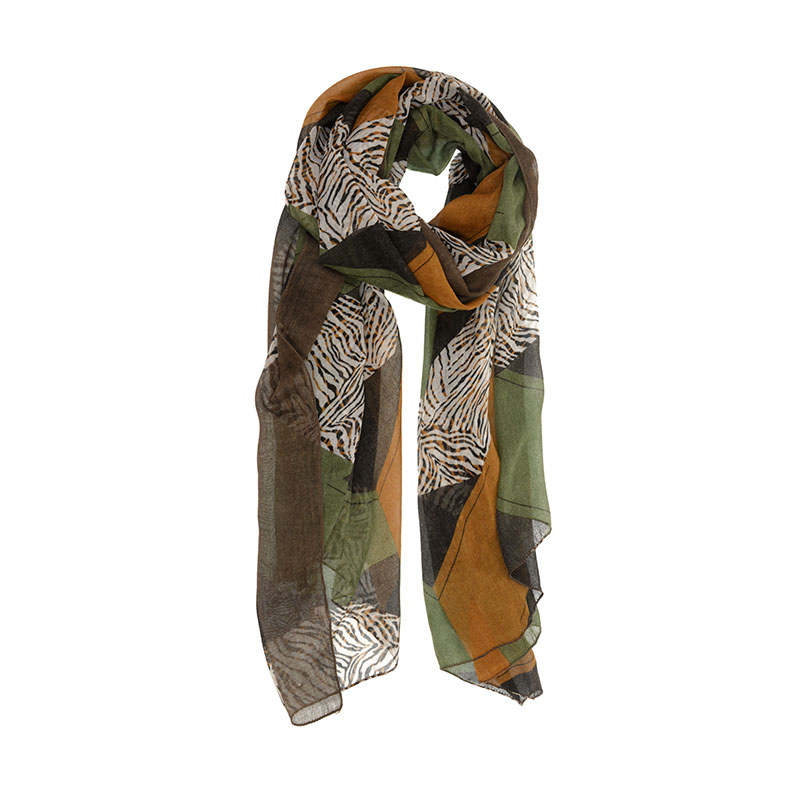 Abstract Tiger Scarf | Joy Susan
