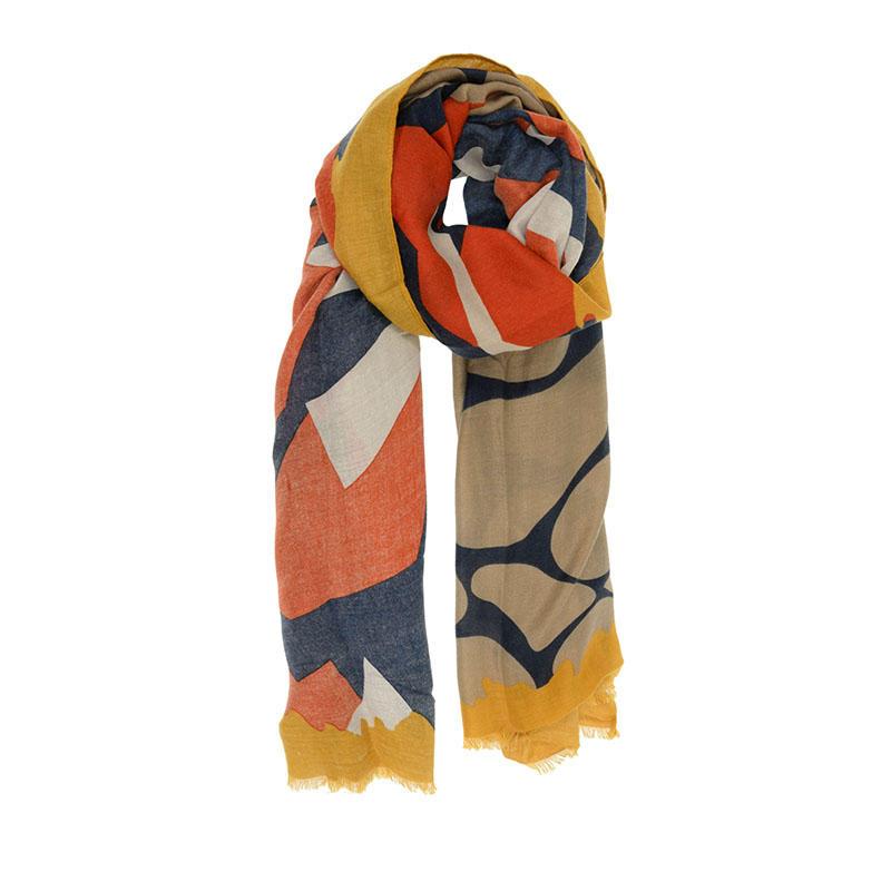 Modern Geometric Scarf | Joy Susan