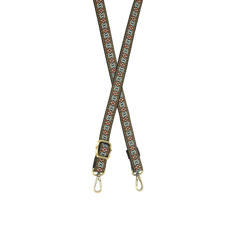 Multi Viking Embroidered Guitar Strap | Joy Susan