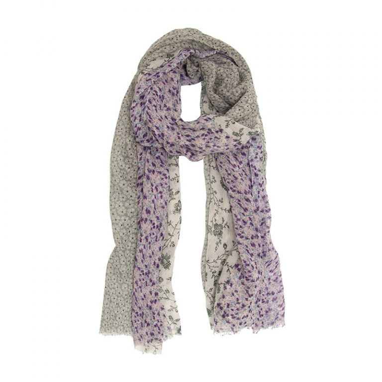 Tri-Floral Scarf | Joy Susan