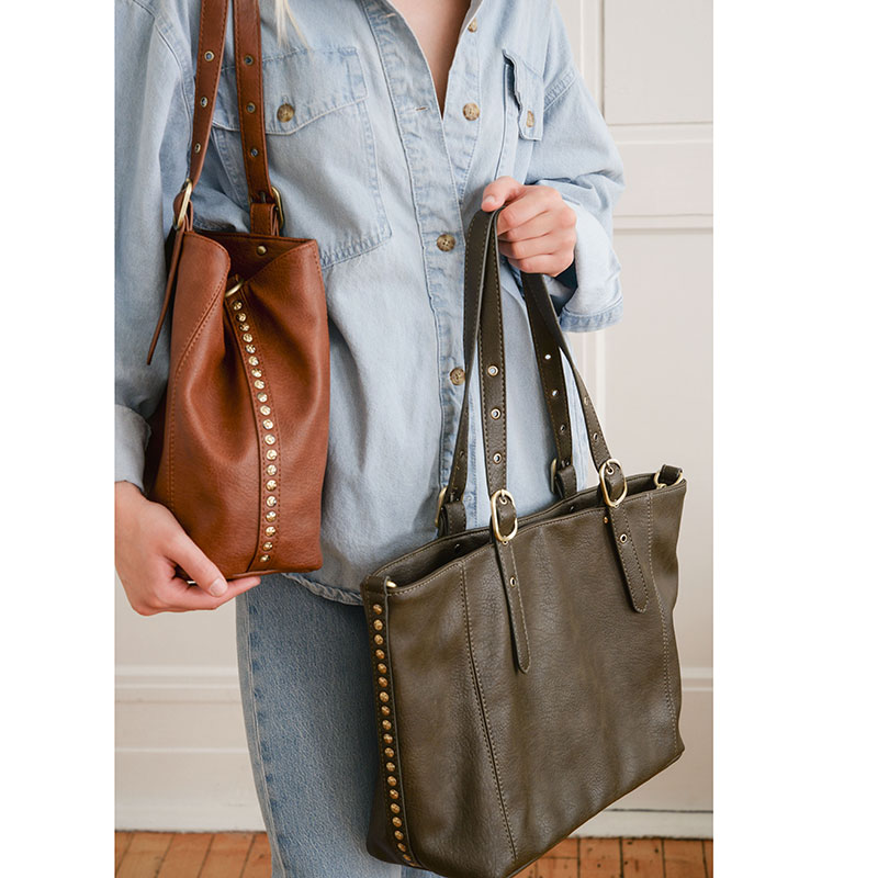 Shelby Studded Tote Bag | Joy Susan
