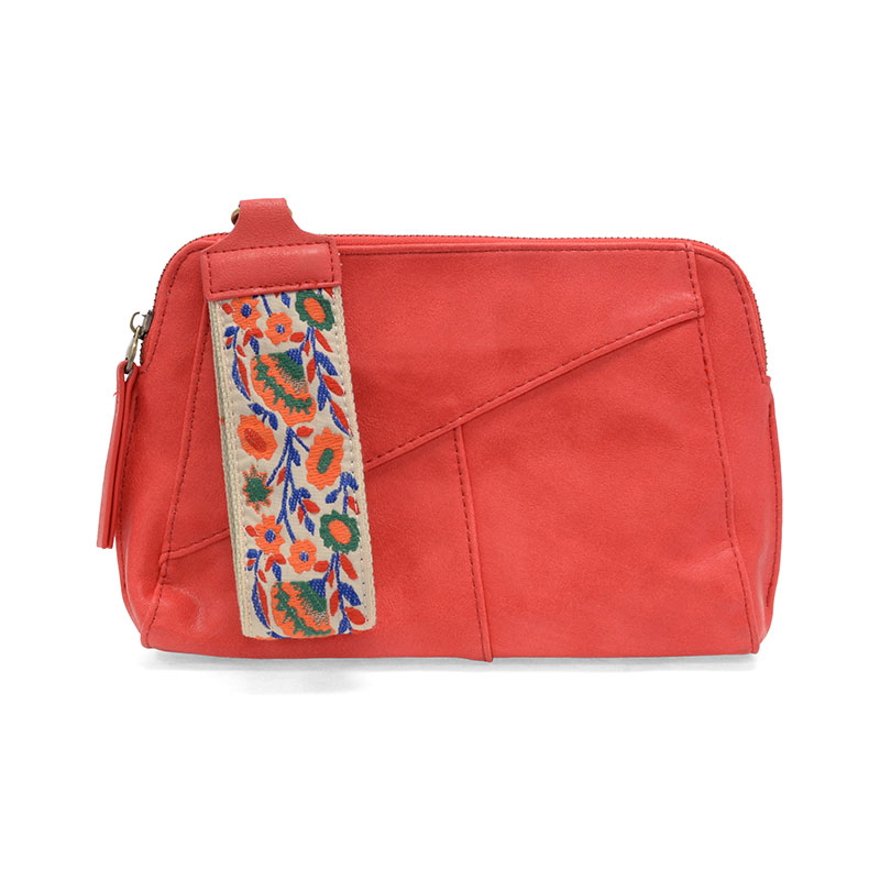 Gigi Crossbody with Woven Wristlet Strap | Joy Susan