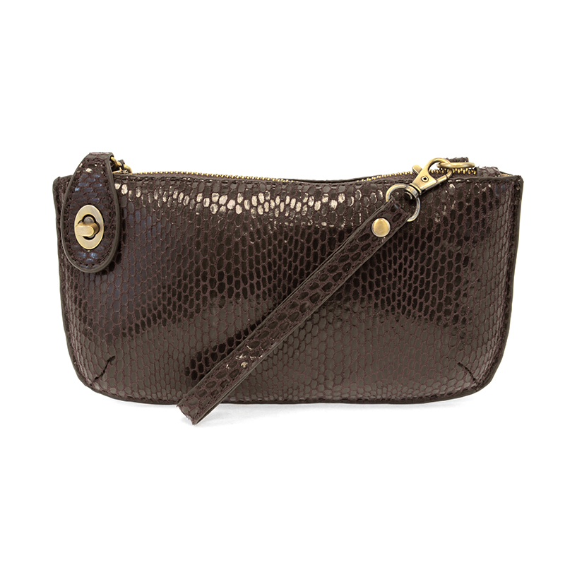 Python Mini Crossbody Wristlet Clutch | Joy Susan