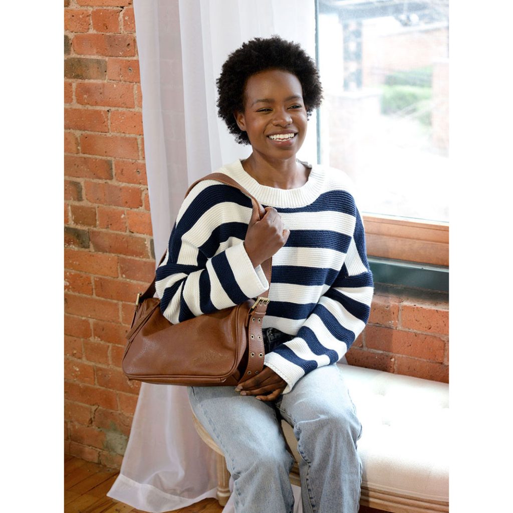 Morgan Buckle Shoulder Bag | Joy Susan